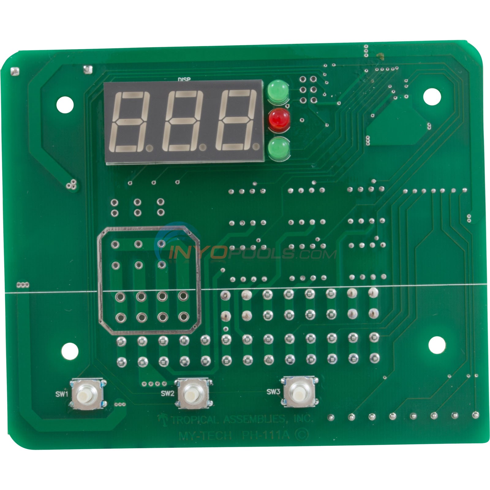Raypak R5350, R6350, R8350 Digital Control Board - H000029 - INYOPools.com