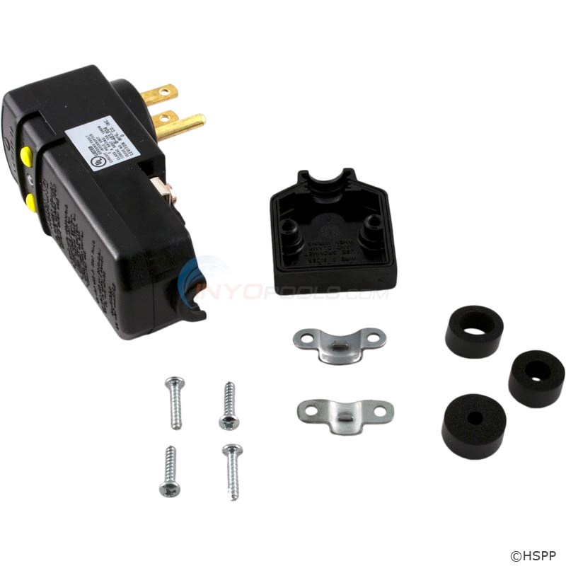 Leviton Right Angle GFCI Plug15A - 60-134-1030 - INYOPools.com