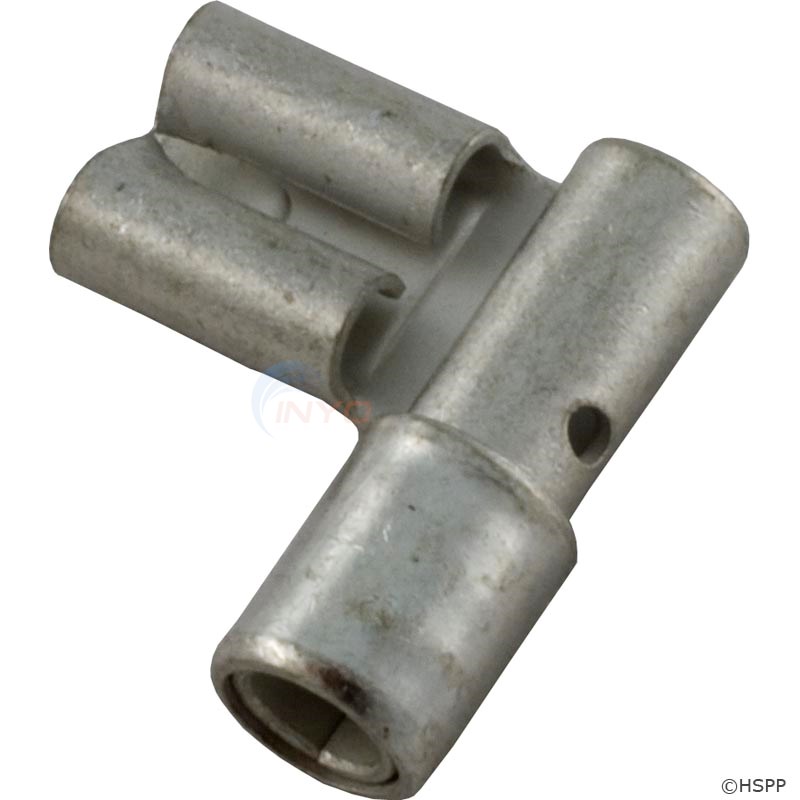 Right Angle Female Slip Disconnect 12-10AWG .250" Tab Pkg 25 ...