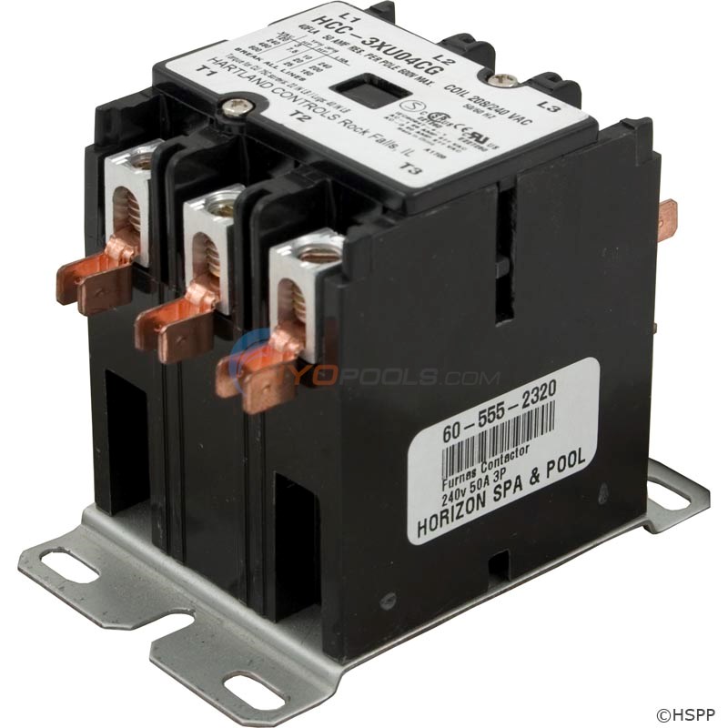Furnas Contactor 240v 40A 3P - 60-555-2320 - INYOPools.com