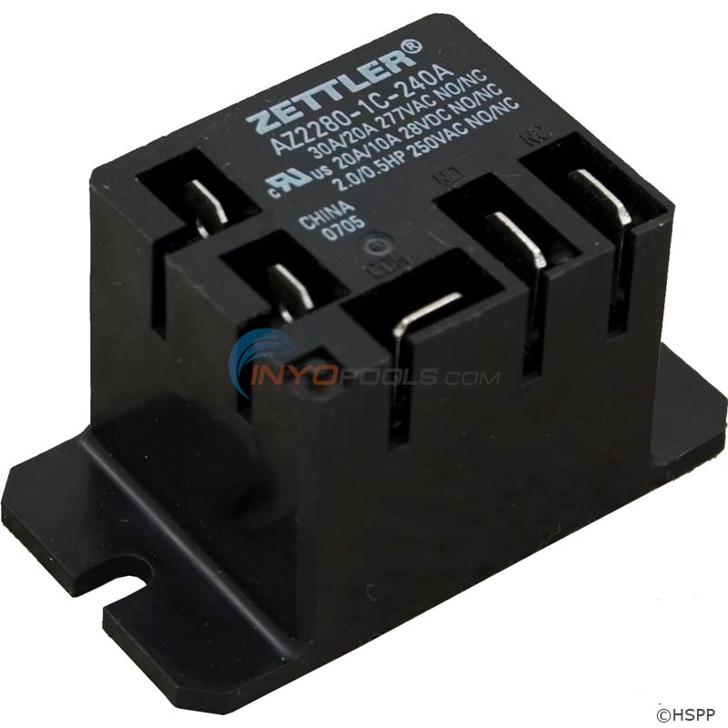 Hydro Quip Relay, Spdt, 240v, T-91 (35-0003) - INYOPools.com