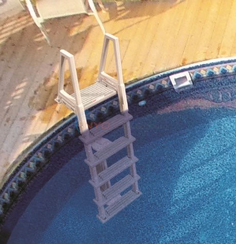 Confer Plastics Eliminator Heavy Duty In-Pool Deck-Mounted Above Ground ...