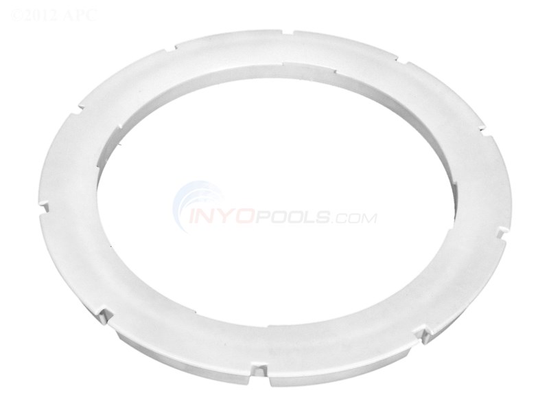 Pentair FACE RING, AQUALUMIN III - WHITE (619601) - INYOPools.com