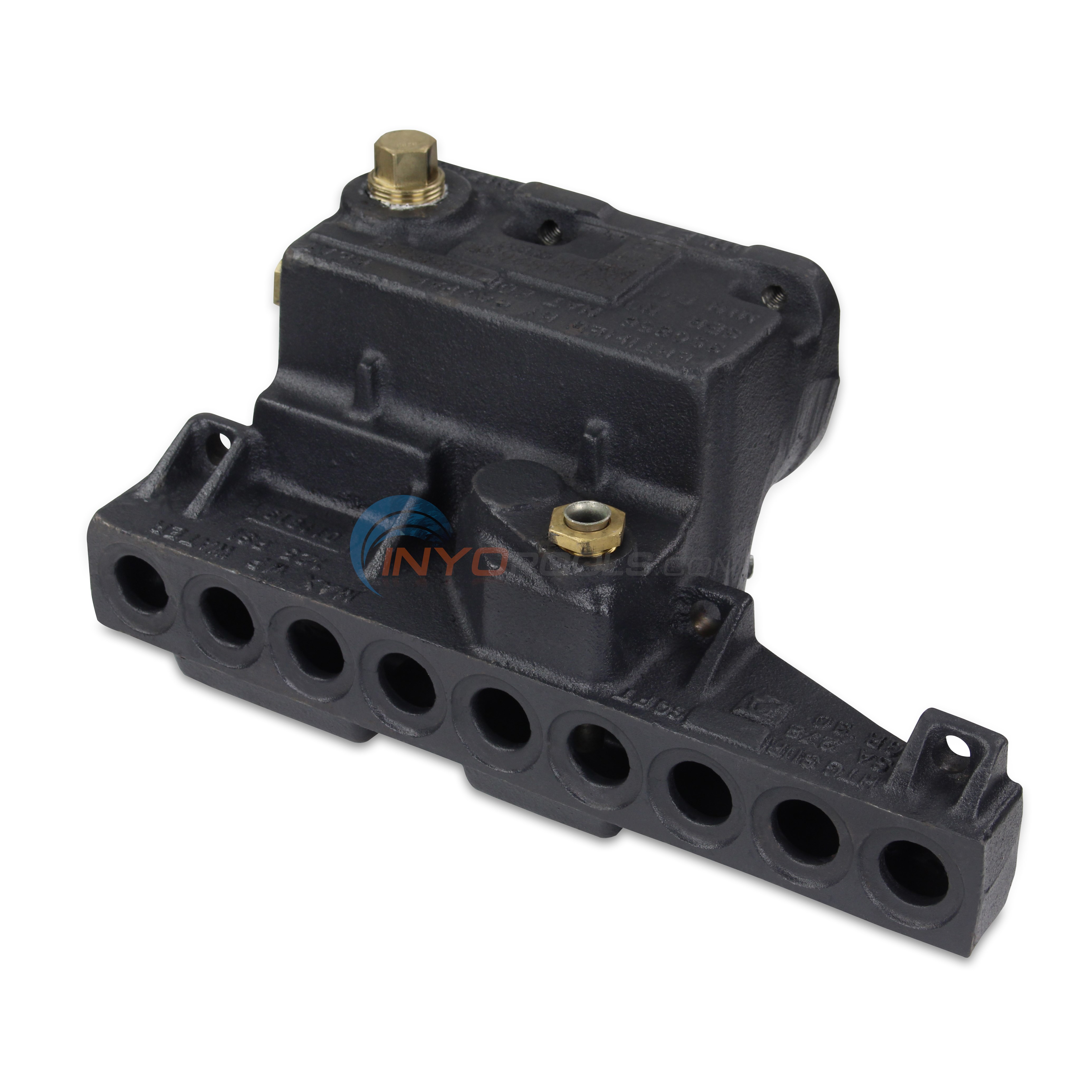 Raypak Inlet/outlet Header, Cast Iron, Asme (006730f) - INYOPools.com