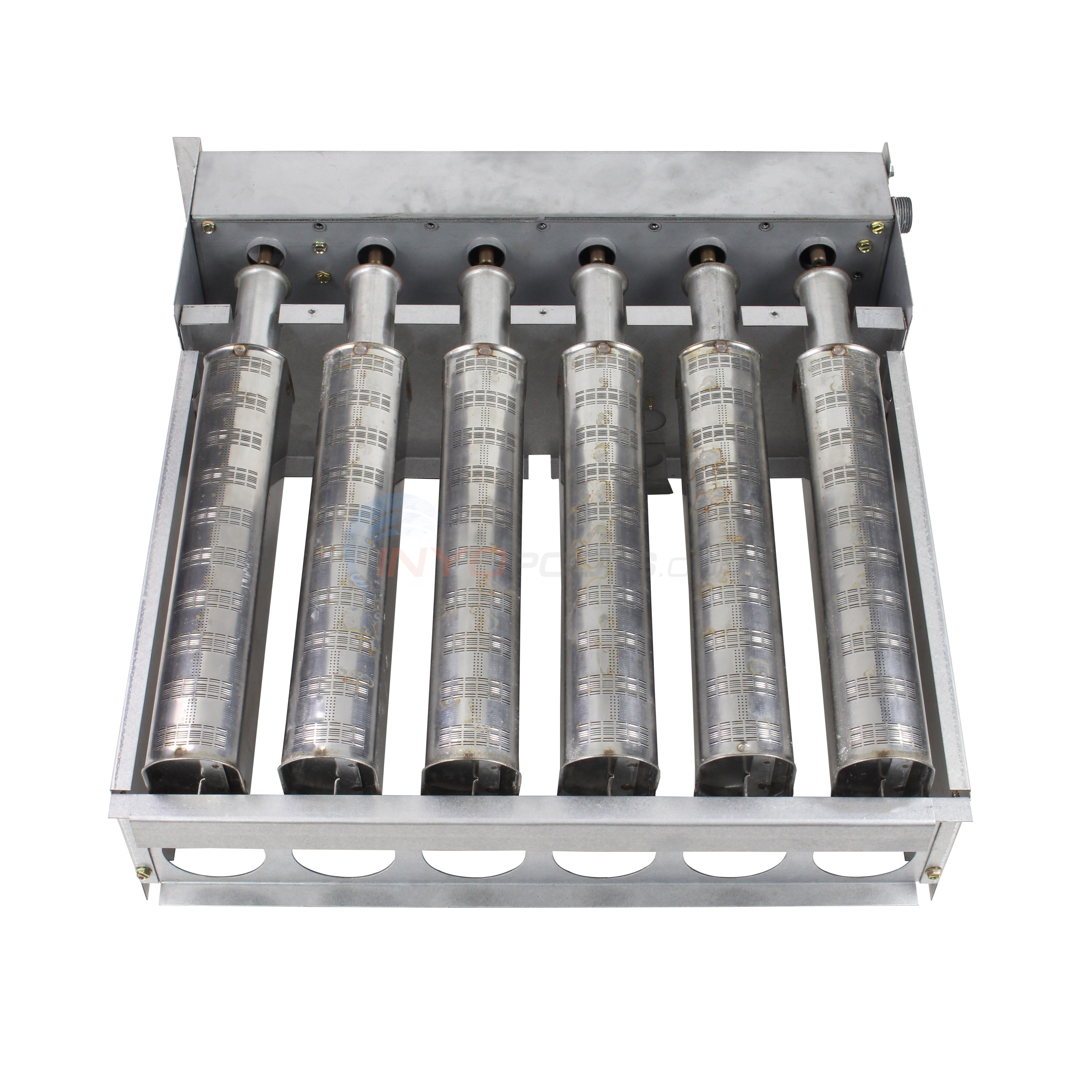 Raypak Burner Tray With Burners R206A - 010391F - INYOPools.com