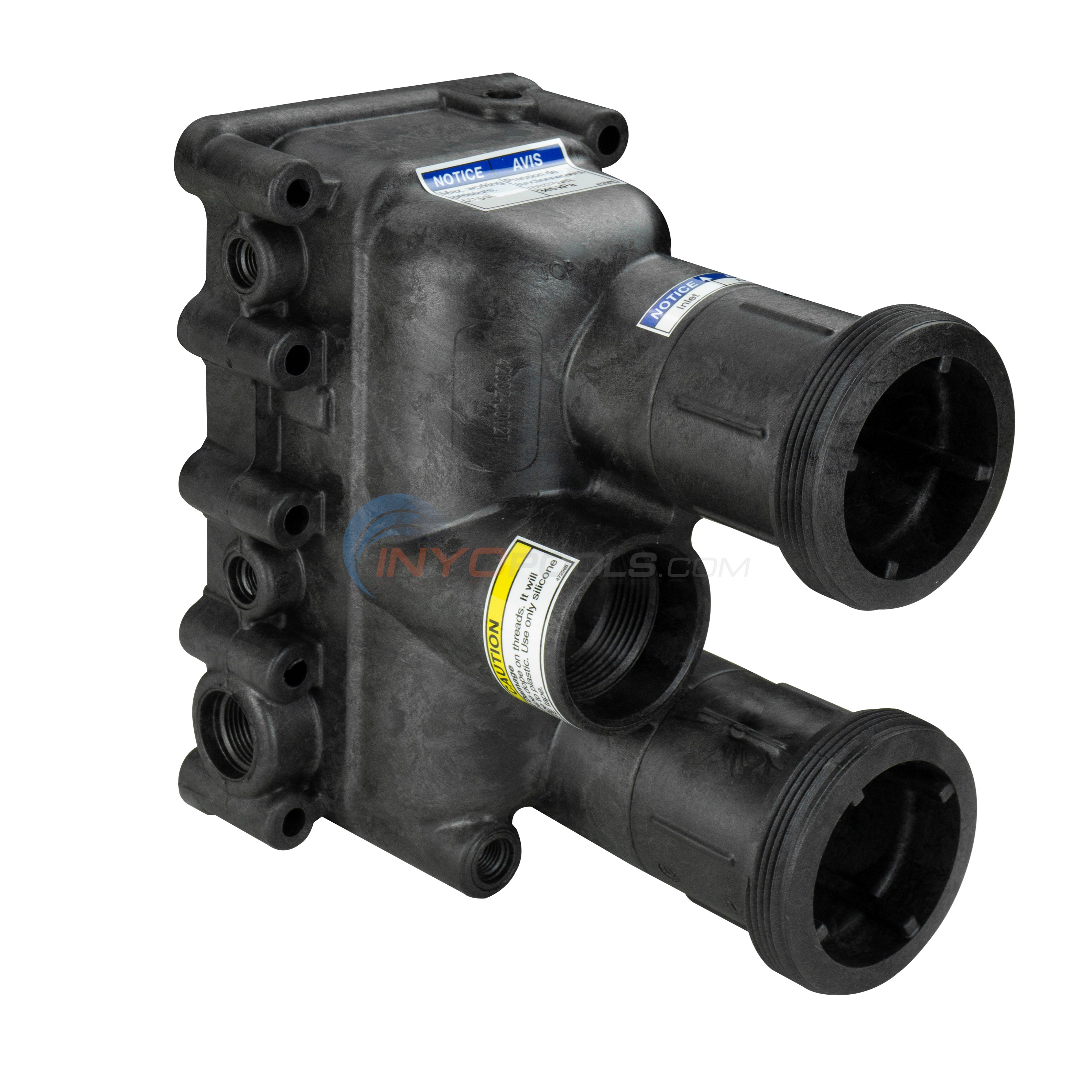 Sta-Rite Max-E-Therm Manifold Body (77707-0206) - INYOPools.com