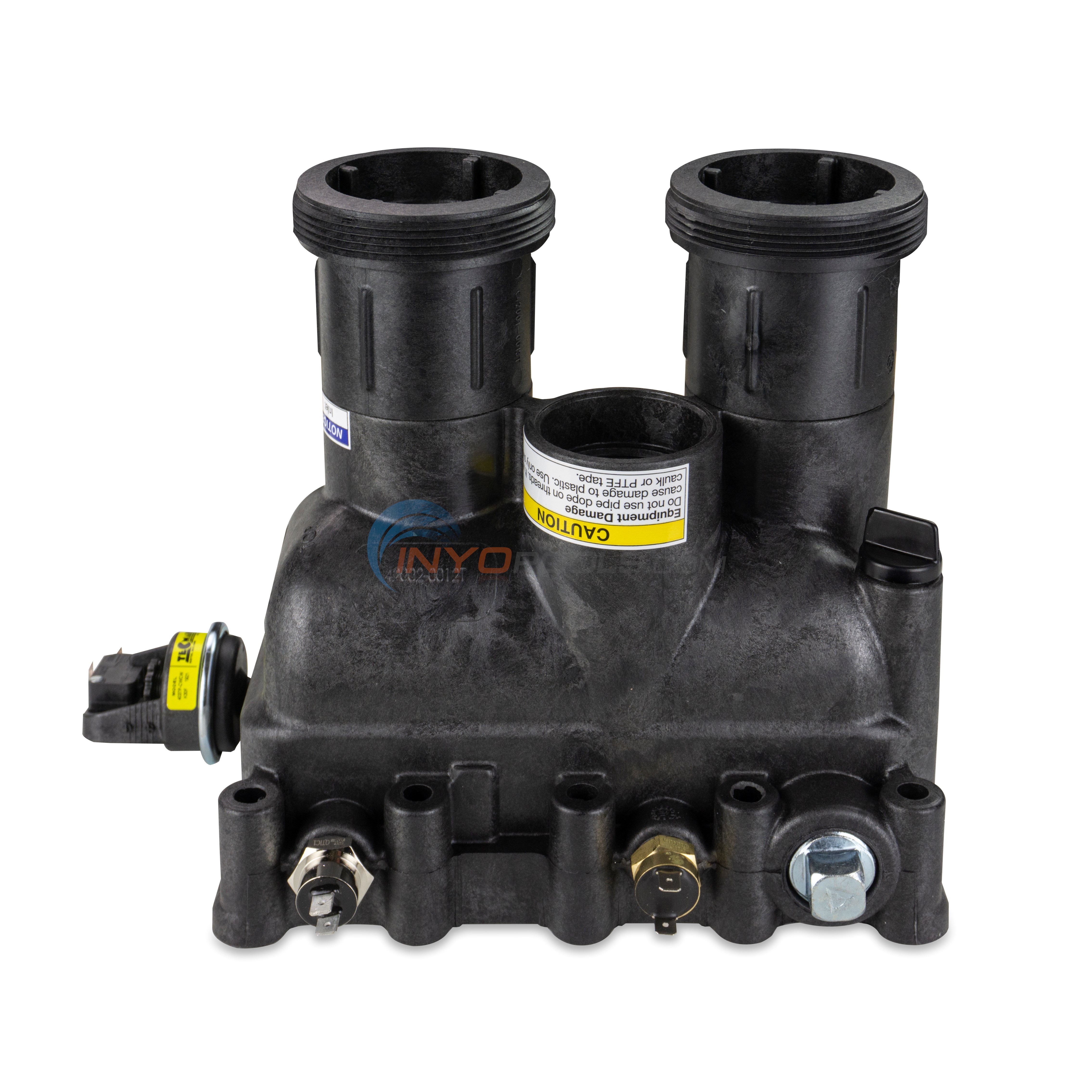 Sta-Rite Max-E-Therm & Pentair Mastertemp Heater Manifold - 77707-0015 ...