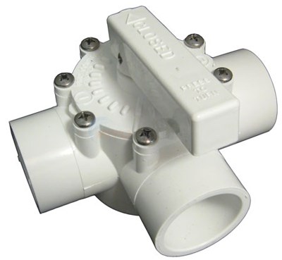 Grid Controls Pool Diverter Valve 3 Way 1.5" x 2" (03000) - INYOPools.com