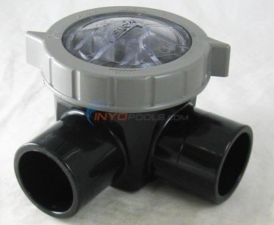 Waterway TruSeal Check Valve, 90 Degree 1 1/2" Slip x 2" Spigot - 600 ...