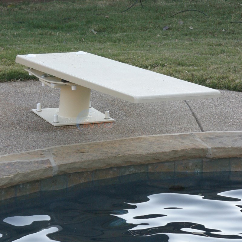 6' Glas-Hide Brd. (Radiant White) w/ White 606 Cantilever Stand ...