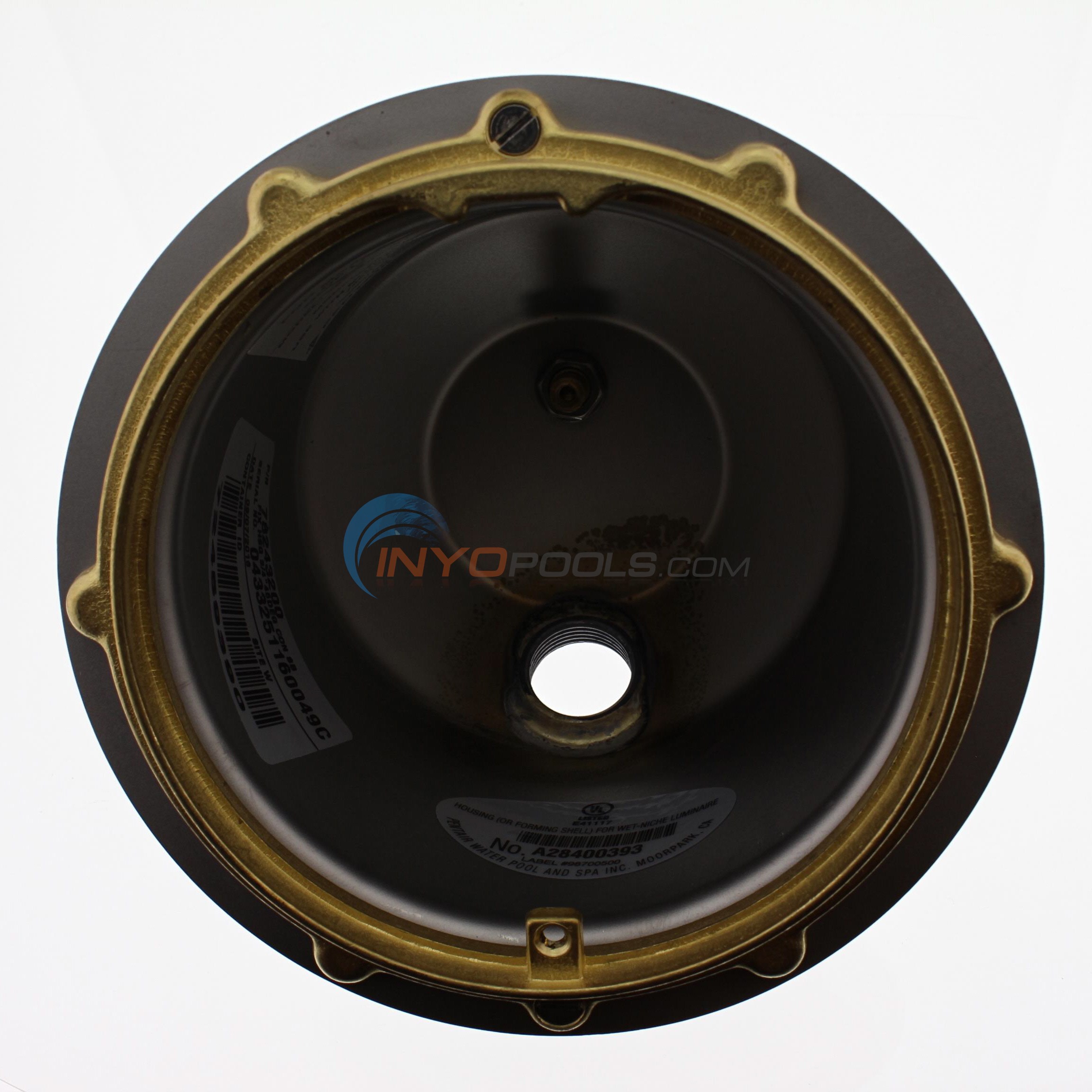 Pentair Small Plastic Spa Niche Concrete - 78243200 - INYOPools.com