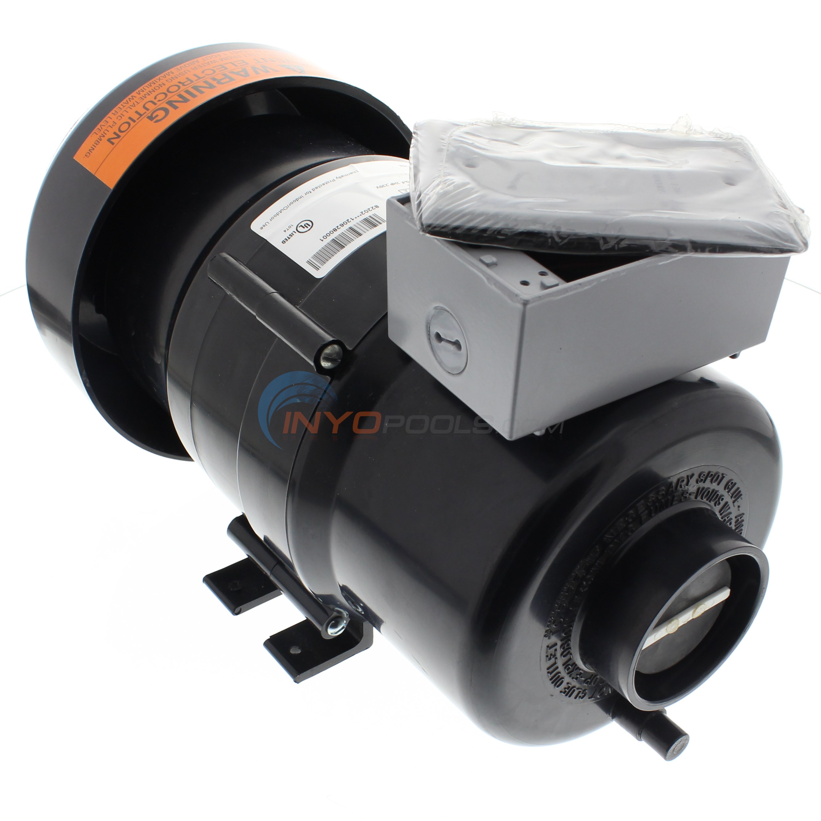 Balboa Blower UL PLTC-Q-F 2HP 230V - 82202 - INYOPools.com