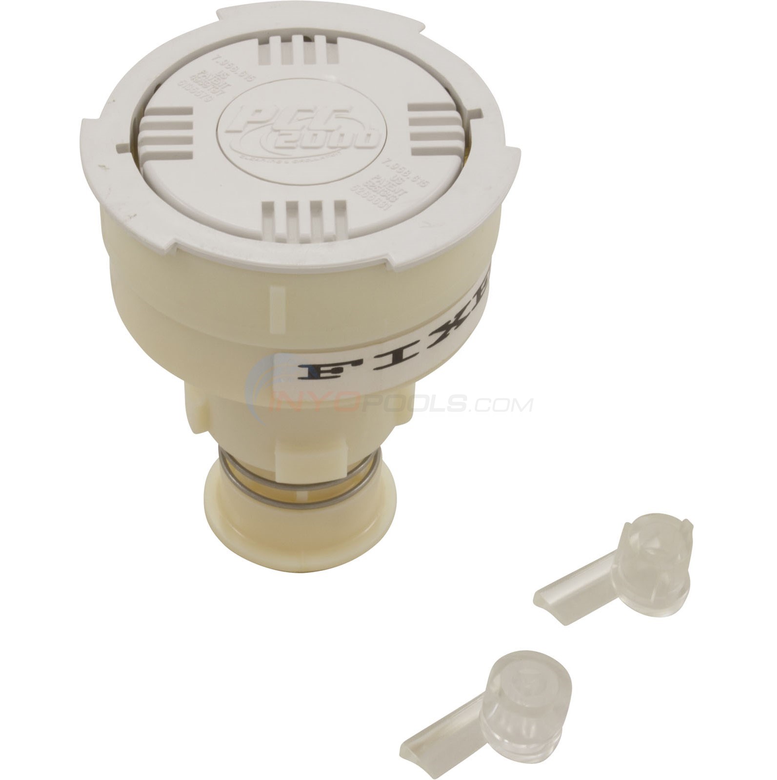 Infloor Pool Cleaning Head, Paramount PCC2000, Fixed, White - 004-552 ...