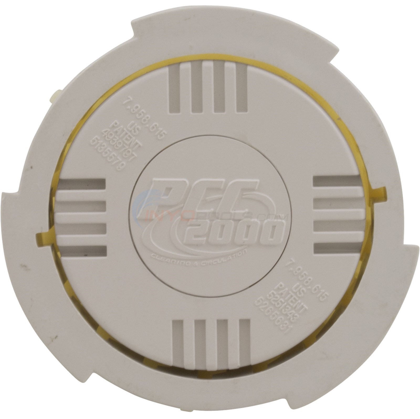 Infloor Pool Cleaning Head, Paramount PCC2000, Fixed, White - 004-552 ...