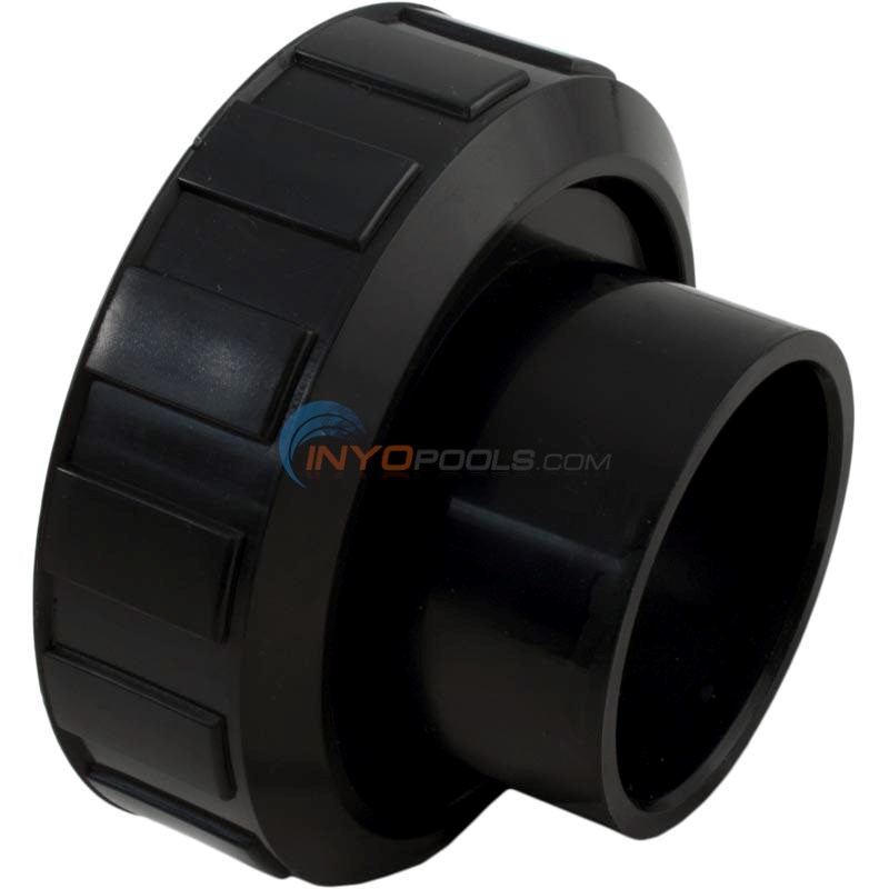 Waterco Half Union, 2" SLIP, 2.5" SPG - 63406550BLK - INYOPools.com