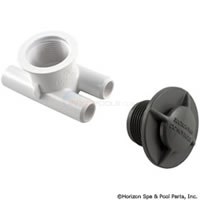 Spa Vent Vacuum Break Inlet, 3/4"SB - Gray (640-3757V) - INYOPools.com