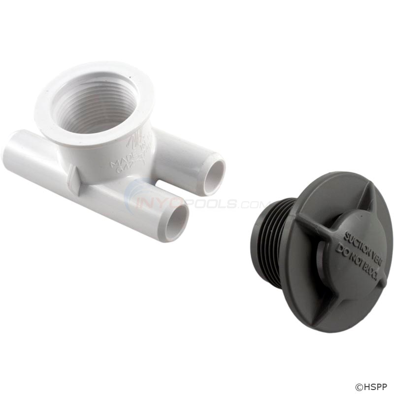 Spa Vent Vacuum Break Inlet, 3/4"SB - Gray (640-3757V) - INYOPools.com