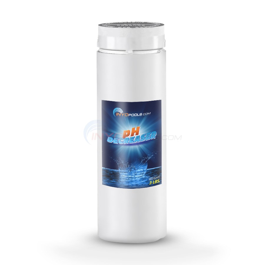 Pool pH Decreaser 3 Lb. Jar - P32003DE - INYOPools.com