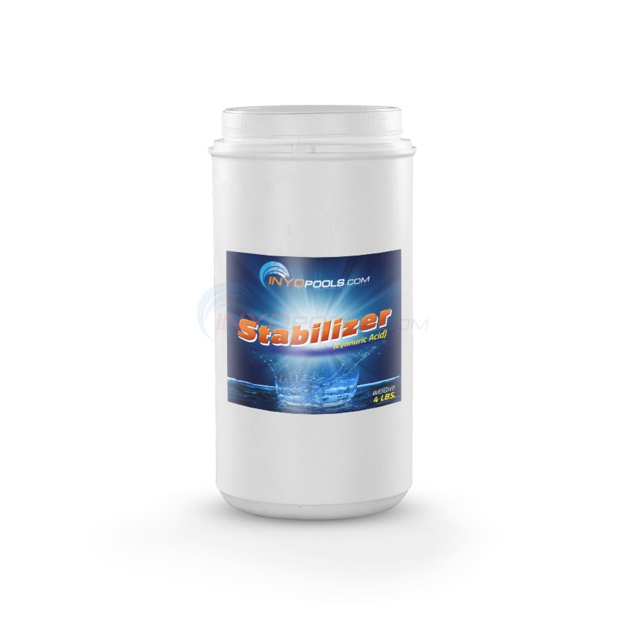Cyanuric Acid Pool Stabilizer, 4 Lbs. - P17005DE - INYOPools.com