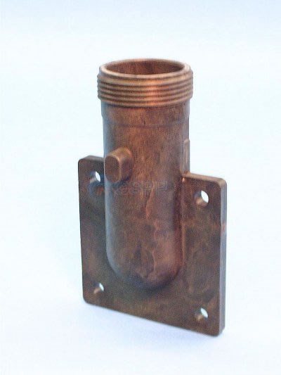 Pump Suction Cover w/flange, 90 Degree - 91450150 - INYOPools.com