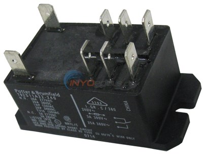 Hydro Quip Relay, P & B - T92 240 Volt Dpdt (35-0037) - INYOPools.com