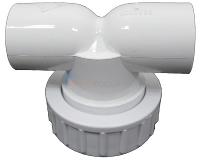 Balboa 1" Slip Sweep Tee Union, 1-1/2" Buttress (92020) - INYOPools.com