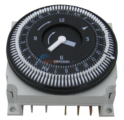 Spa Parts Plus Time Clock, Grasslin, 24hr, 240 V (fm-1-220) - INYOPools.com