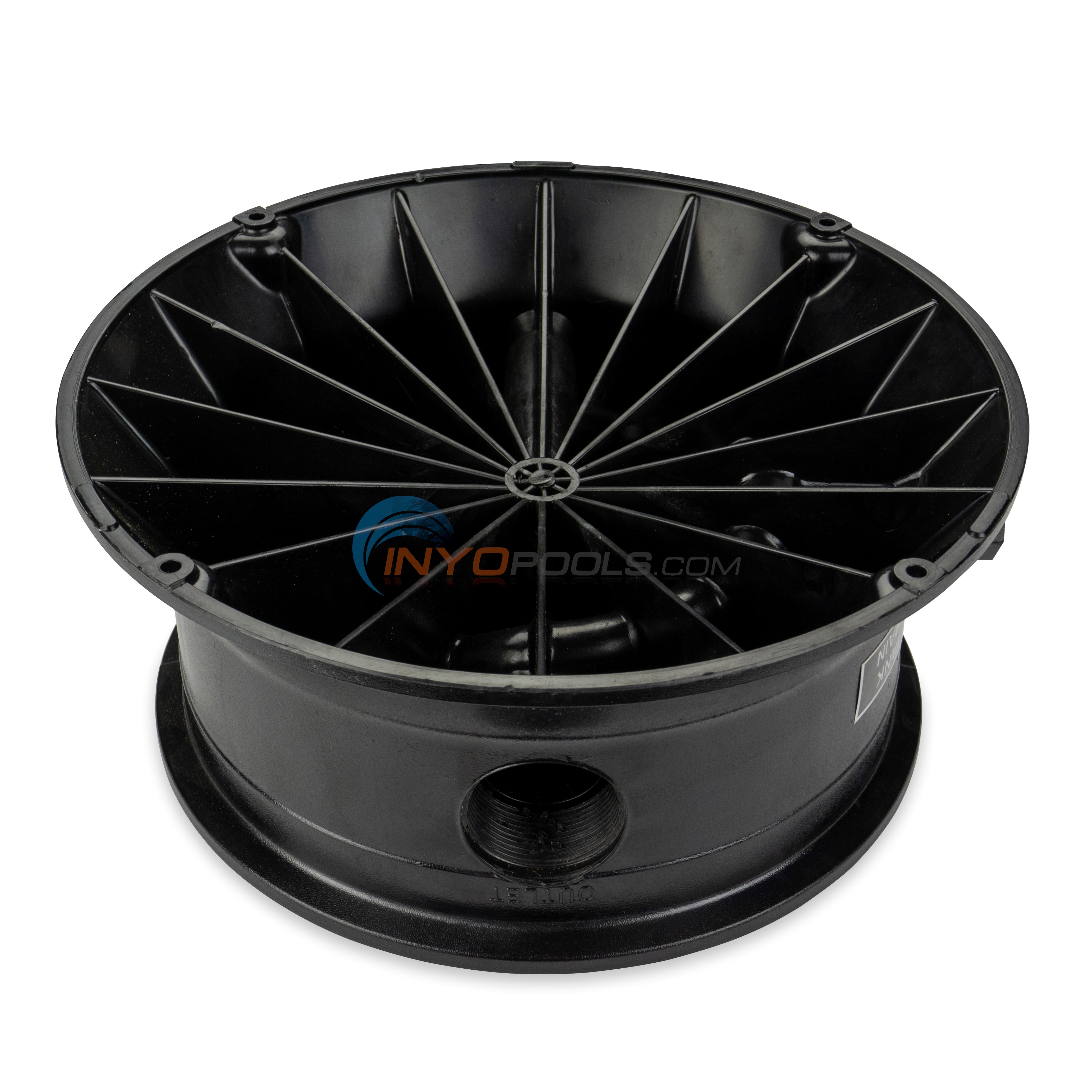 Pentair Sta-Rite Posi-Flo II Filter Base With Pipe Plugs - WC104-78P ...