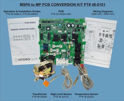 CIRCUIT BOARD RETROFIT KIT FOR 33-0010-R1 THRU R5 (48-0101) - INYOPools.com