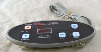 Topside Control, 5 Button W/remote Lx-20 Plus - 3-00-0225 - INYOPools.com