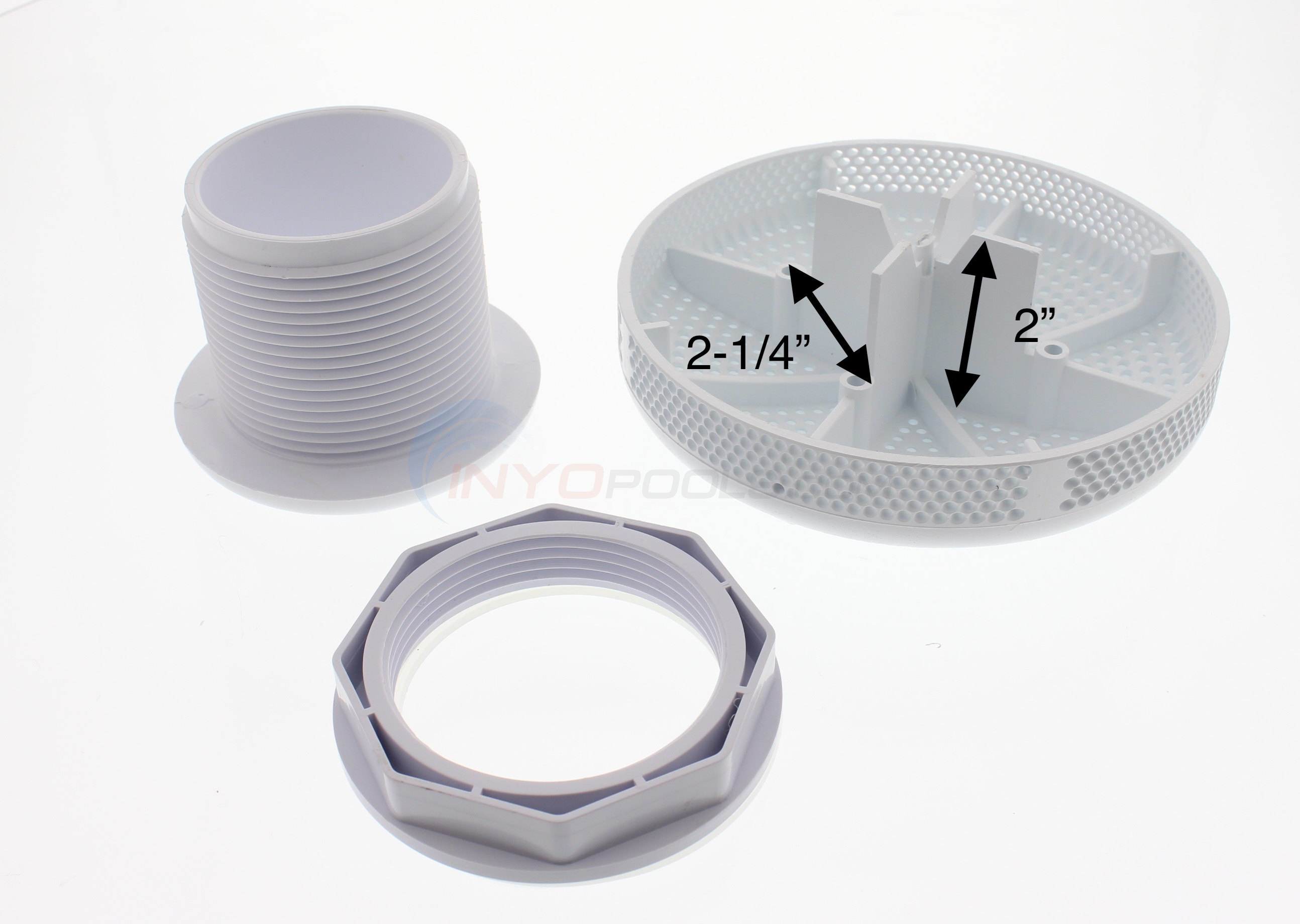 CMP Suction Assembly, Fiberglass Pool, VGBA, White - 25215-000-000 ...