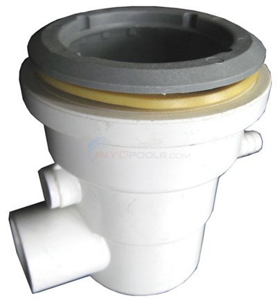 3-1/2" / 4" Spa Jet Body (3/4" Slip x 3/8" Barb; Air Inlet OS ...
