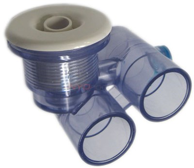 Balboa Complete Slimline Jet 1"x 1" (10-5250) - 10-5250WHT - INYOPools.com