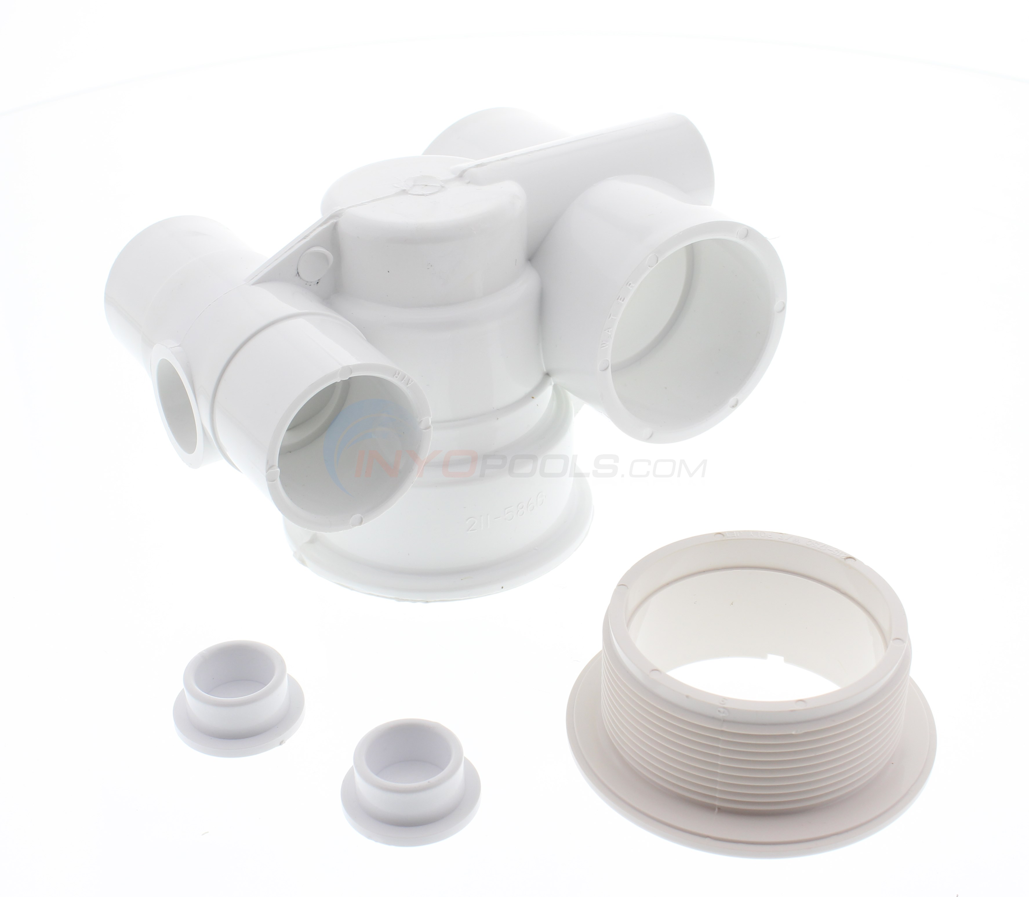 Waterway Poly Jet Body Assembly, 1-1/2" X 1" - 210-5860 - INYOPools.com