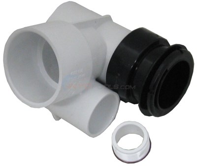 Poly Storm Gunite Jet,tee Body 1 1/2"s X 2"s-black (210-3711 ...