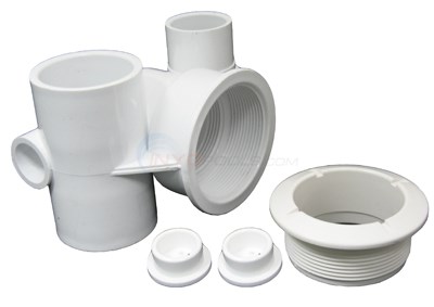 ACRYLIC / FIBERGLASS JET BODY FOR POLY JETS, 1-1/2" SLIP WATER x 1 ...