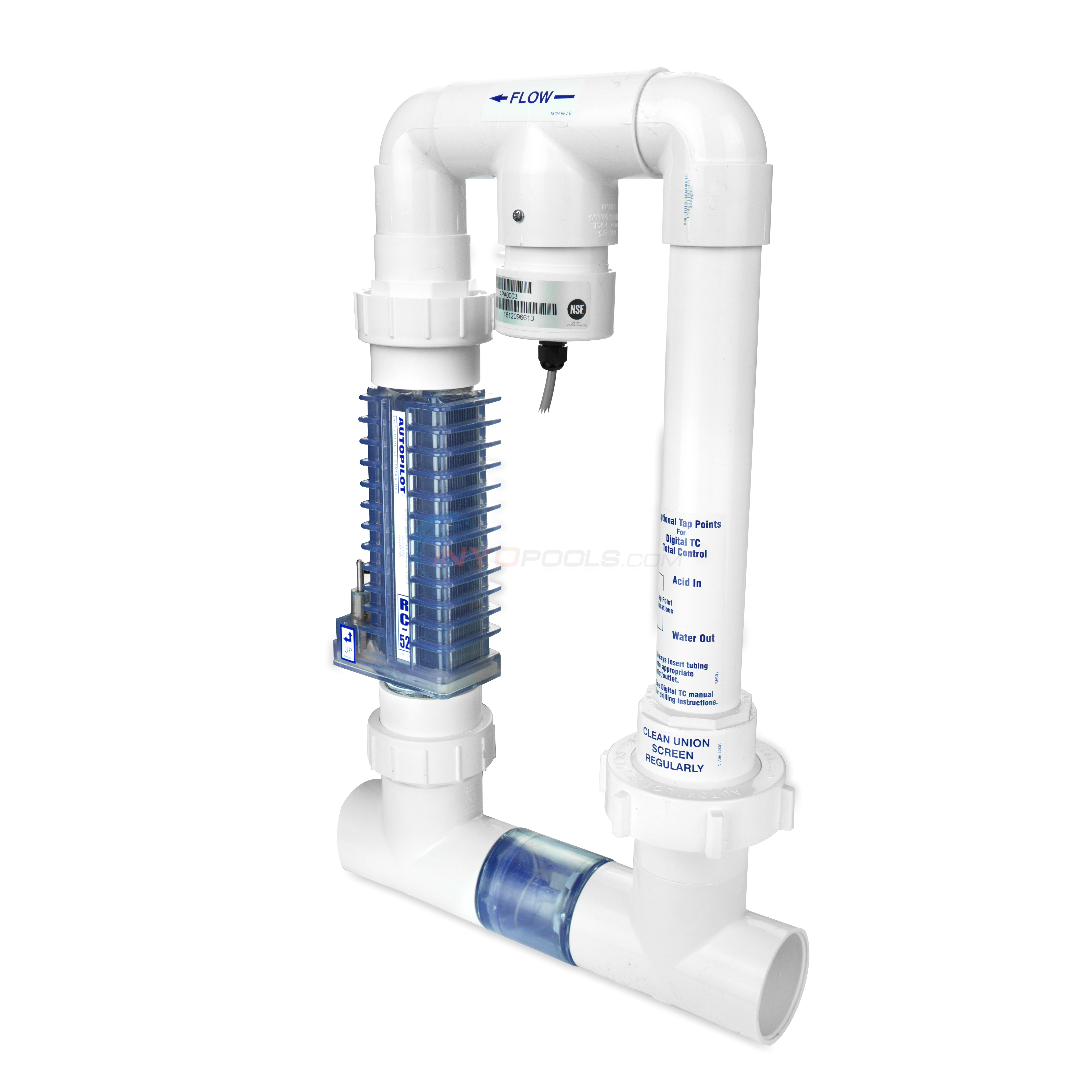 Autopilot Manifold with SC-60 RC-52 Cell & Base PPM4 - INYOPools.com