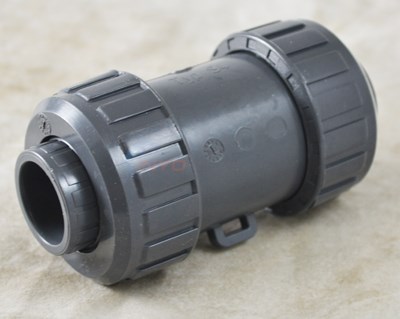 Praher 1/2" Double Union Spring Check Valve - 3-050 - INYOPools.com