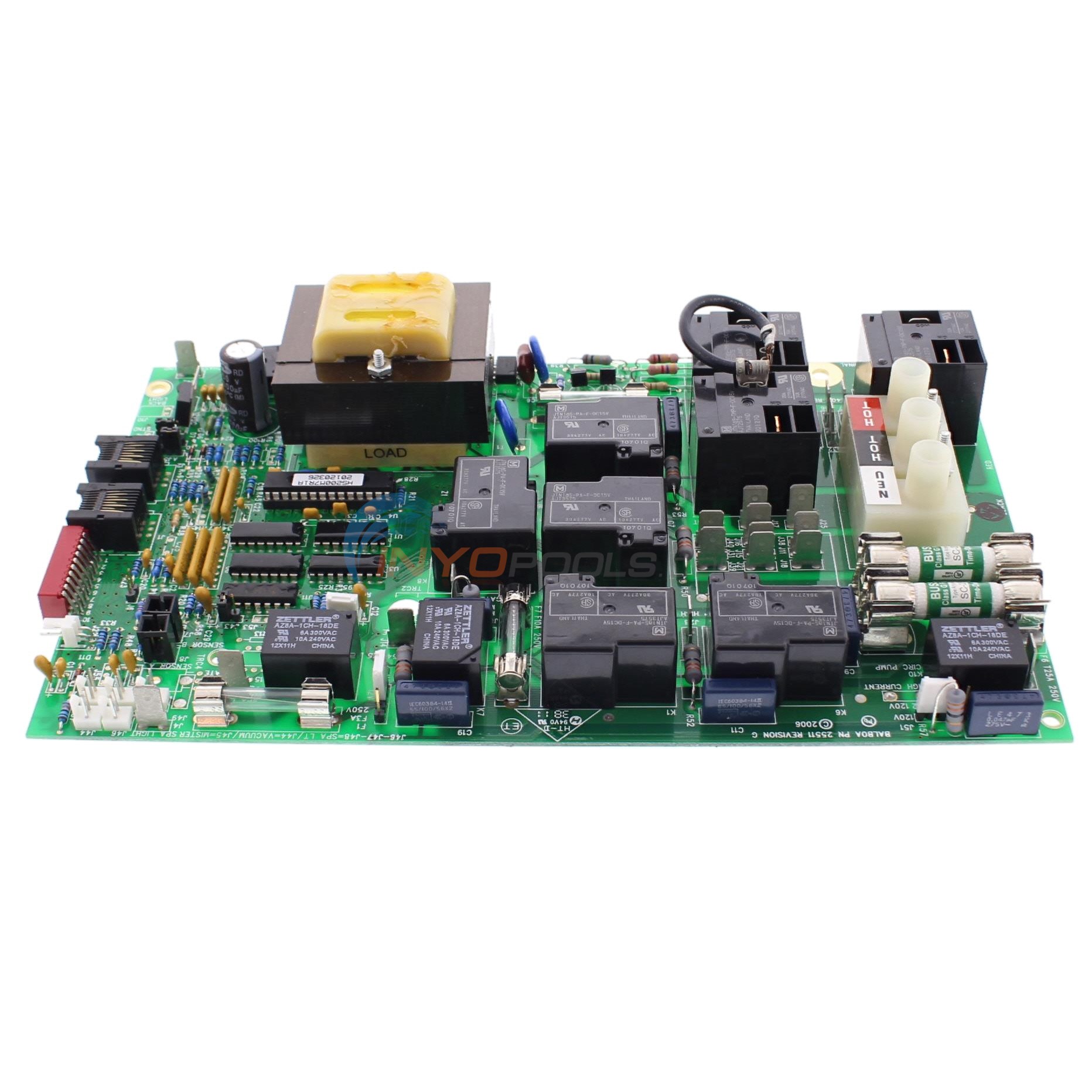 Hydro Spa Circuit Board, Balboa (53864-01) - INYOPools.com