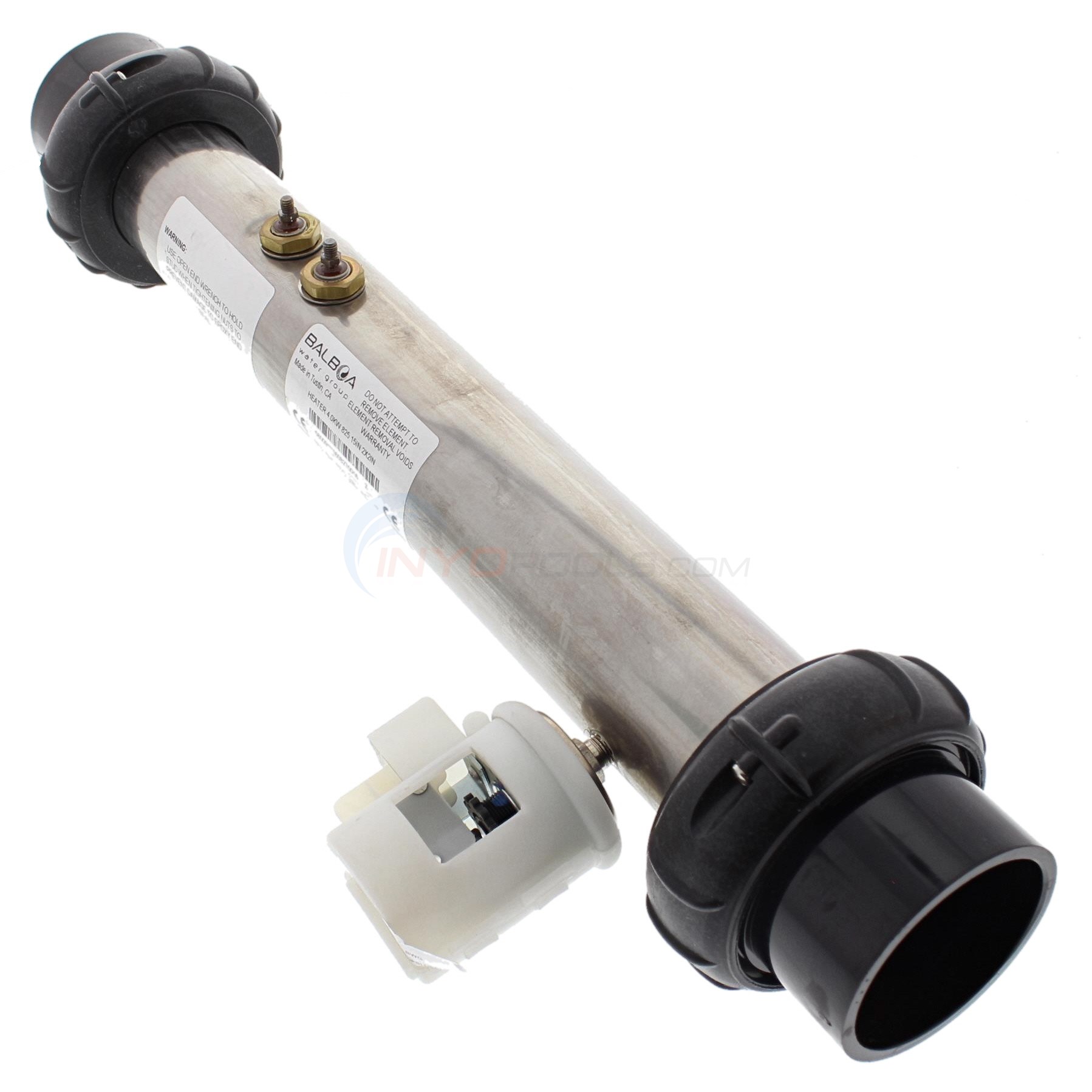 Flow Thru Heater w/ Pressure Switch 15" x 2", 4.0kW, 230V - 58009 ...