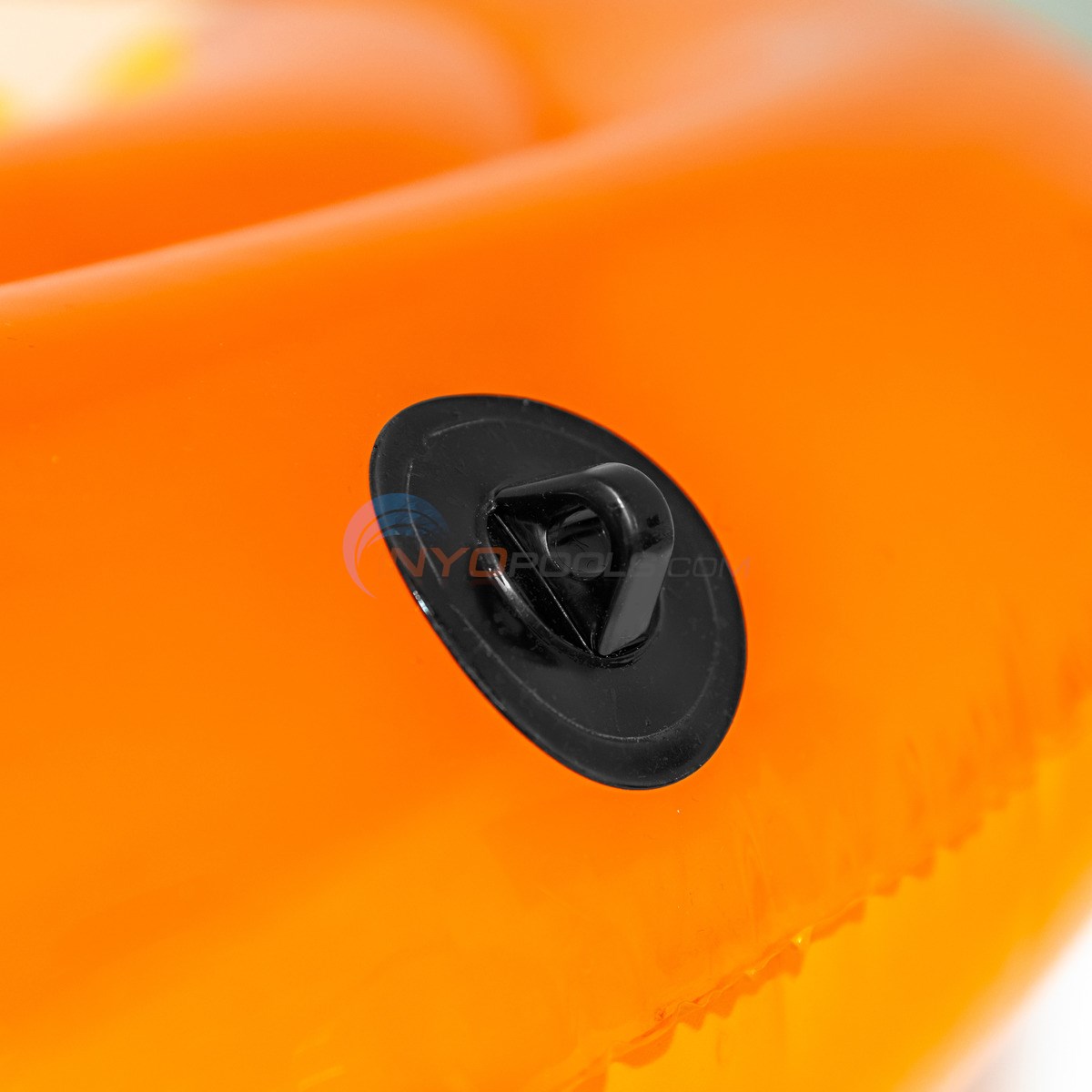 Airhead Pool Float - Pixelated Orange Llama - AHPF-067 - INYOPools.com