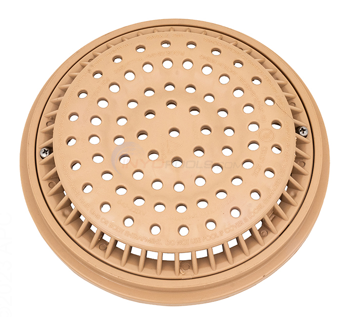 Anti-vortex Cover & Frame Beige (tan) (640-2319-bei) - INYOPools.com