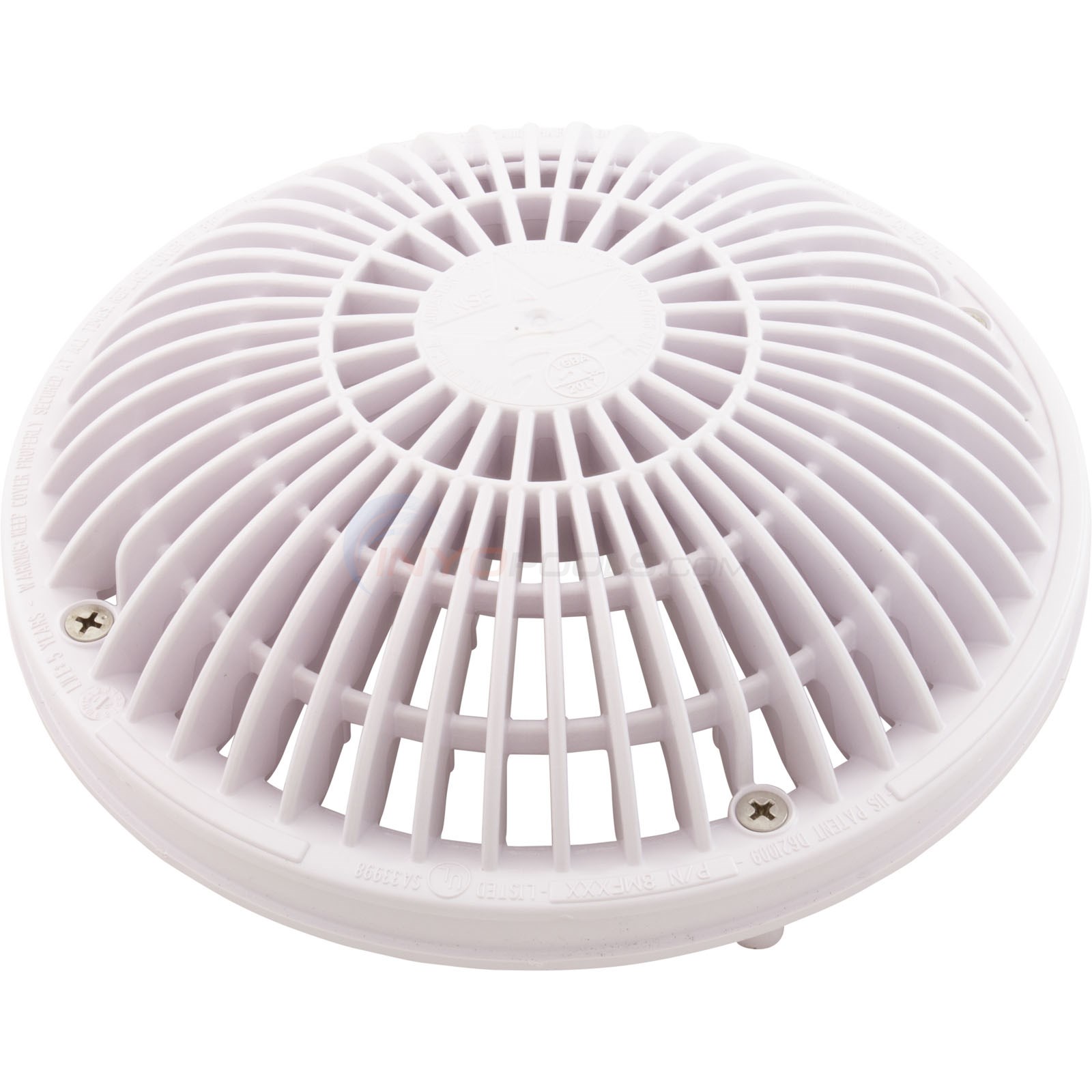 Suction Drain Cover, AquaStar, 8" Round Moflow and Mud Frame ...