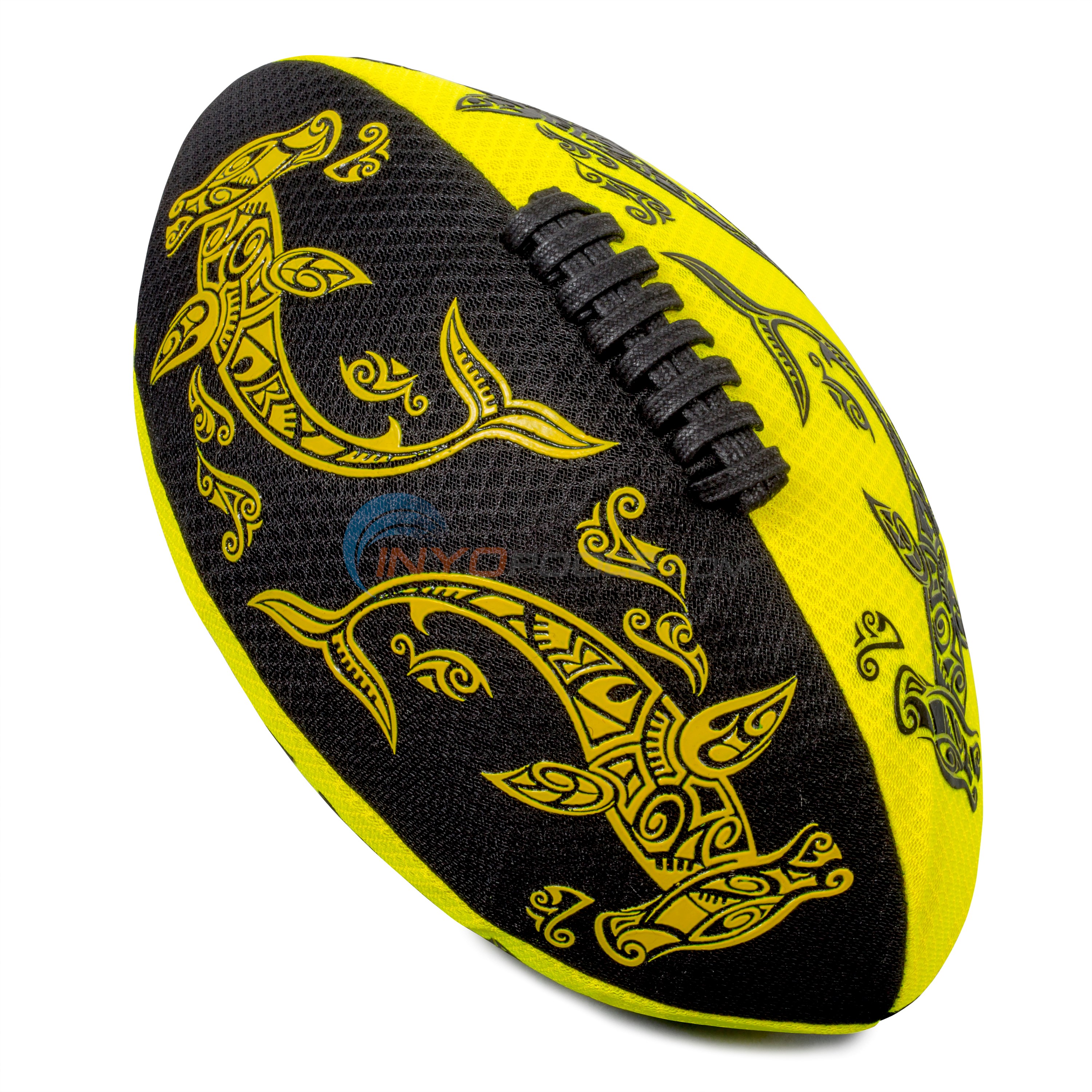 Aqua Leisure Yellow Gripped Football 8.5in - AT17325A - INYOPools.com