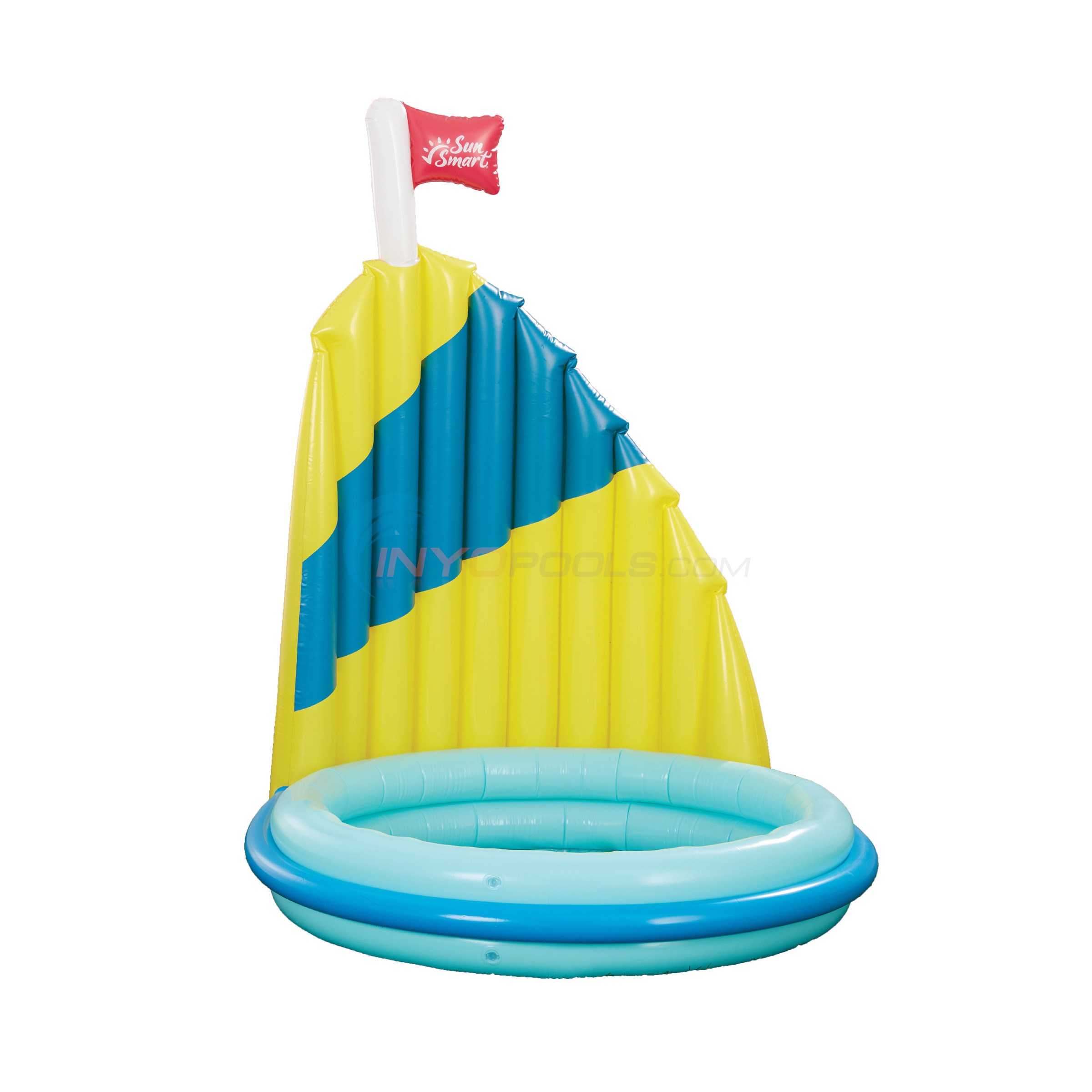 Aqua Leisure Splash-n-Play Sailboat Pool - AZP15998 - INYOPools.com