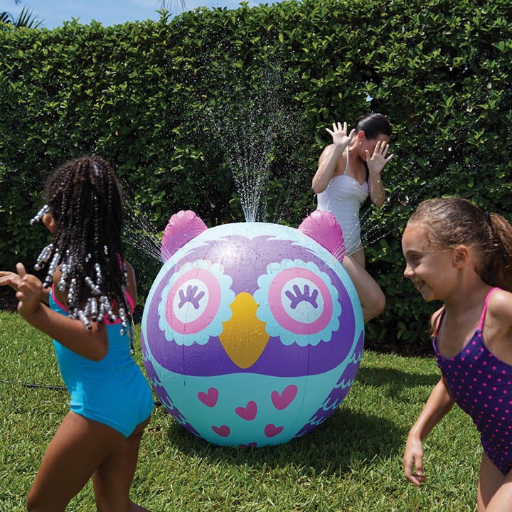 Aqua Leisure Who Owl Sprinkler Ball, 36" - AZW19526 - INYOPools.com
