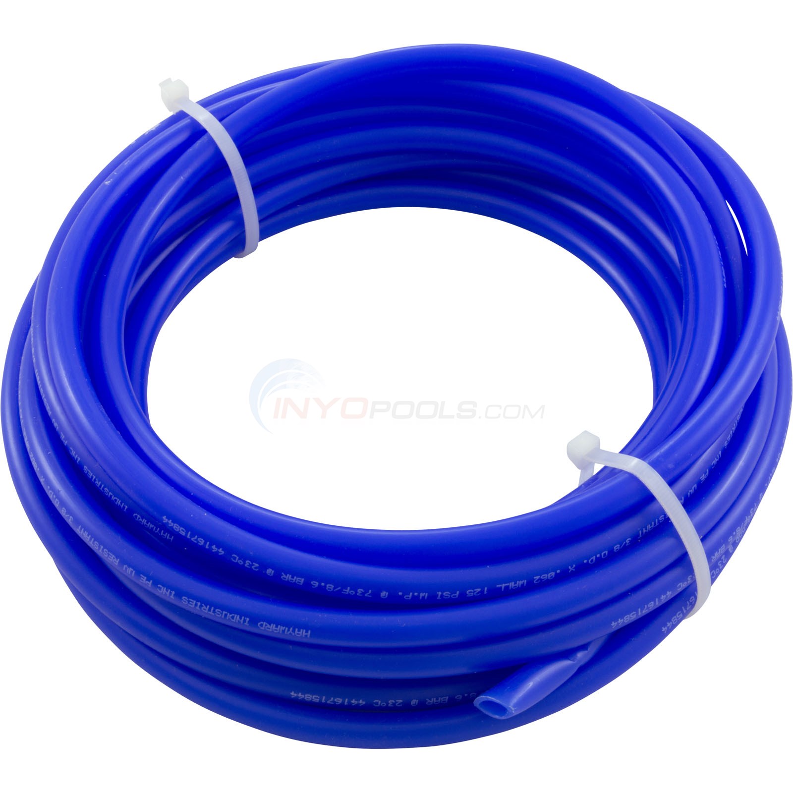 Hayward TUBING-BLUE, POLY, 3/8 IN BY FT (Per Foot) - INYOPools.com