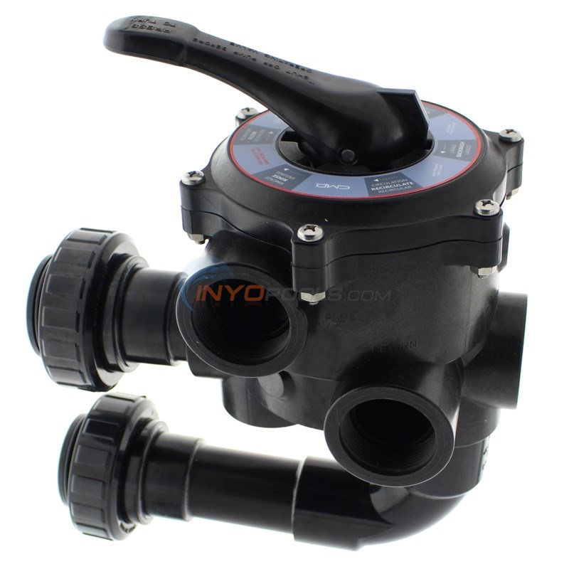 CMP Multiport Valve Comparable to Hayward SPX0710X32 Vari-Flo 1-1/2 ...