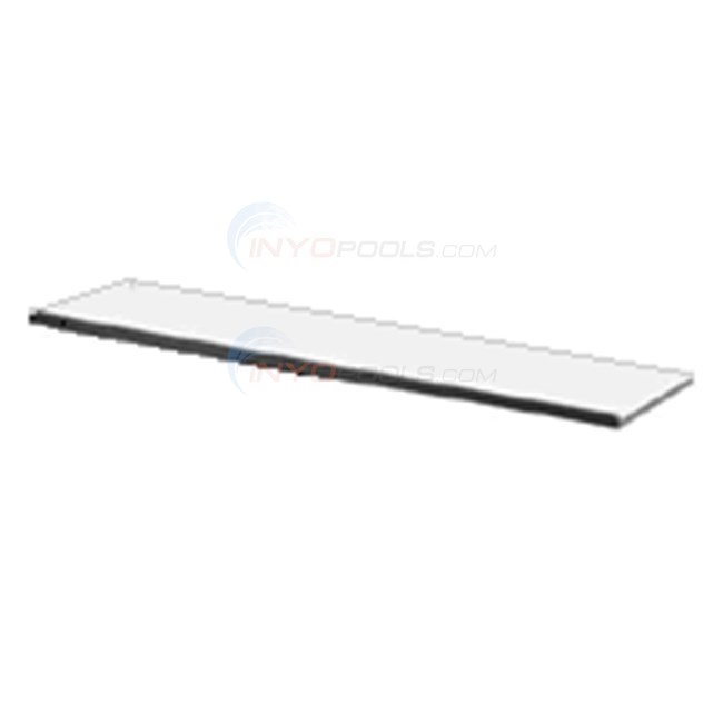 6' Fibre-Dive Board (Pewter Gray w/ Matching Tread) - INYOPools.com