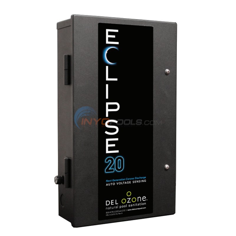 DEL Ozone 50 Corona Discharge Ozonator, Eclipse 20, 115v/230v, 15,000 ...